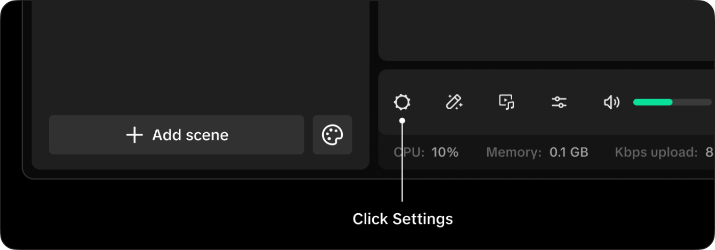 Play an engaging transition effect when switching scenes | LIVE Studio ...