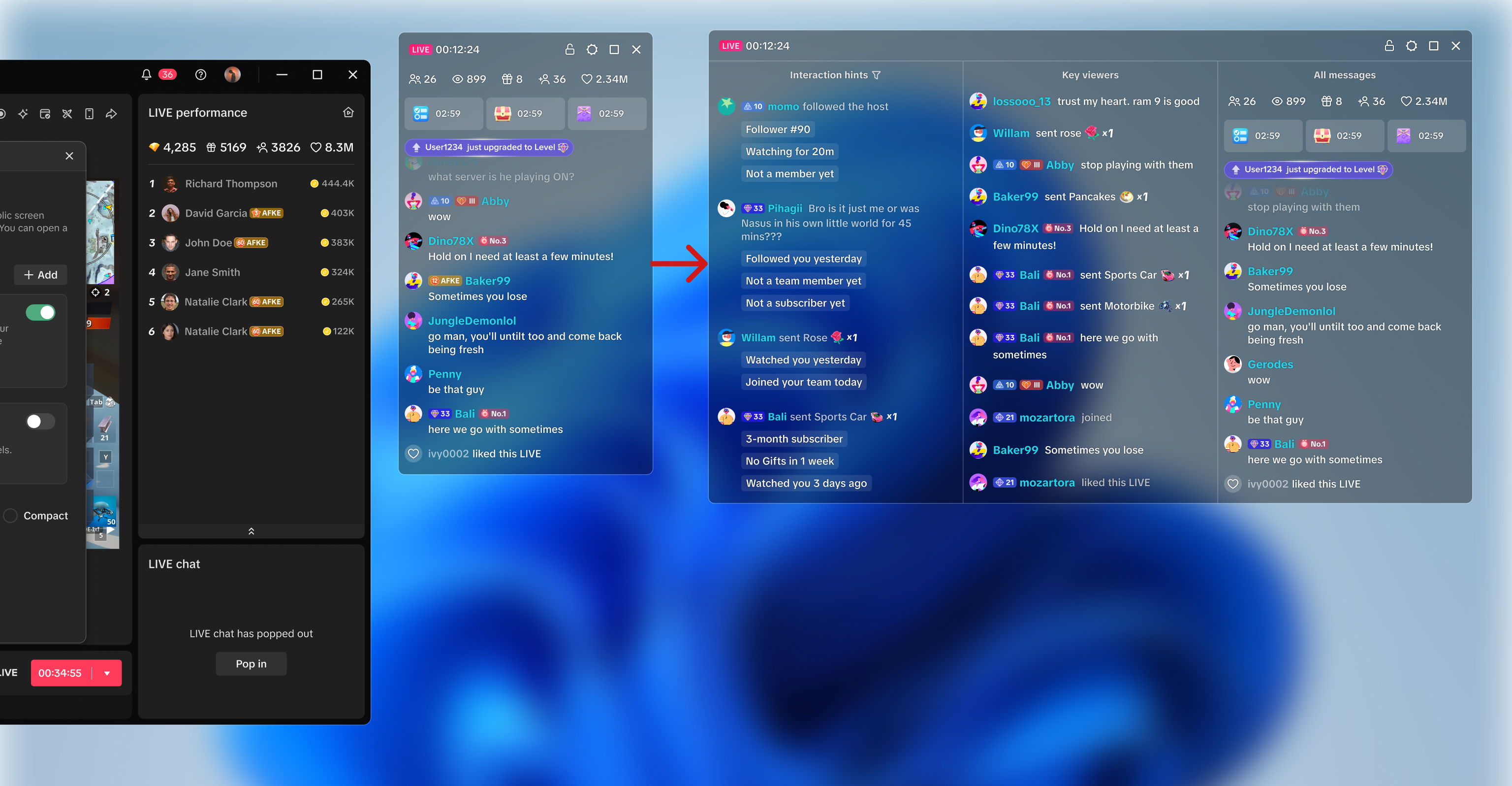 Interact the pro way with extended chat | LIVE Studio Help Center
