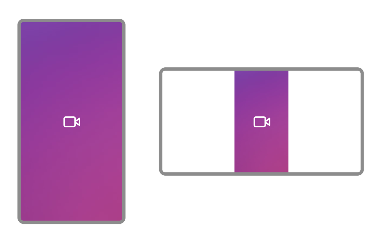 Use dual layout to go LIVE in portrait and landscape simultaneously ...