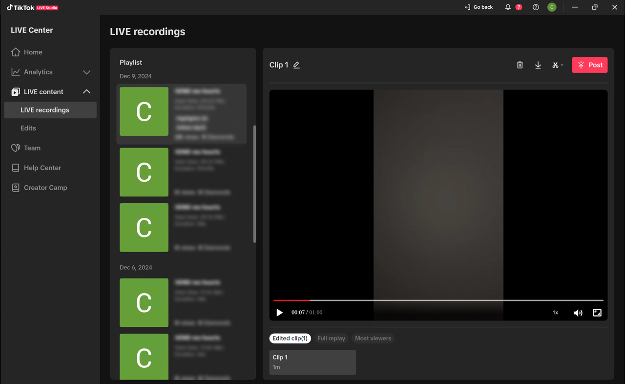 How to track and improve your LIVE performance? | LIVE Studio Help Center