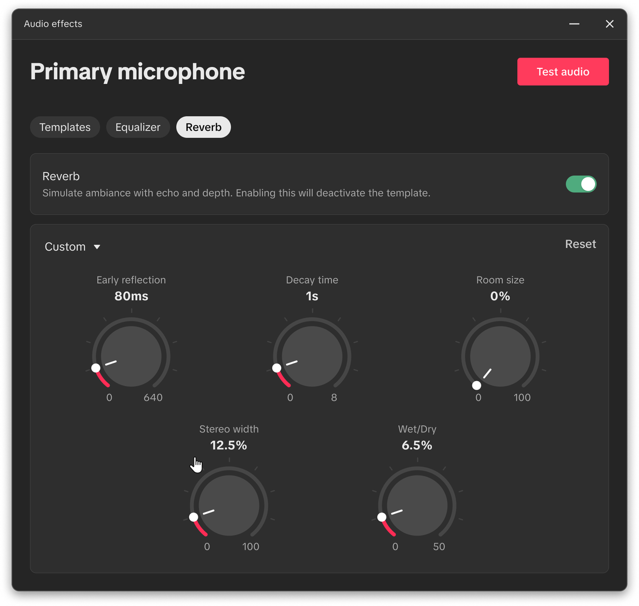 Use audio effects to transform your voice | LIVE Studio Help Center