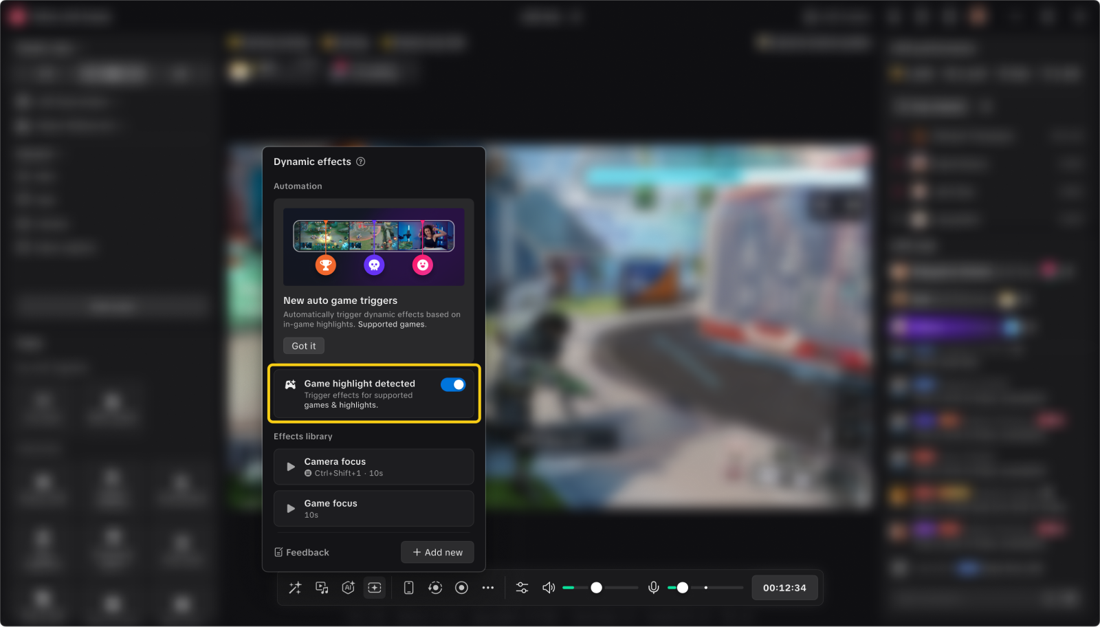 Use dynamic effects to intensify your reactions and guide focus | LIVE ...